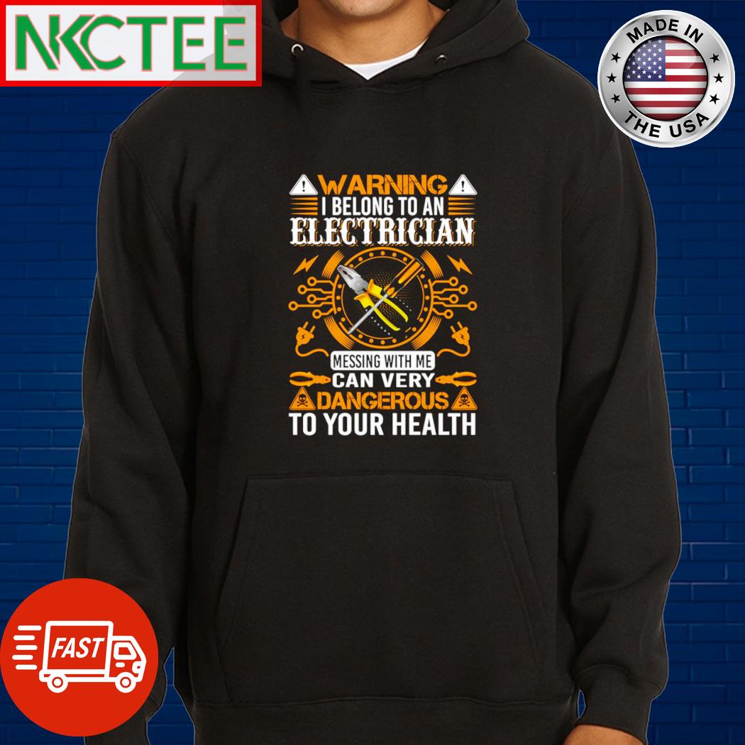 Electrician Danger Hoodie