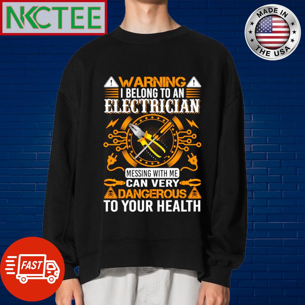 Electrician Danger Hoodie