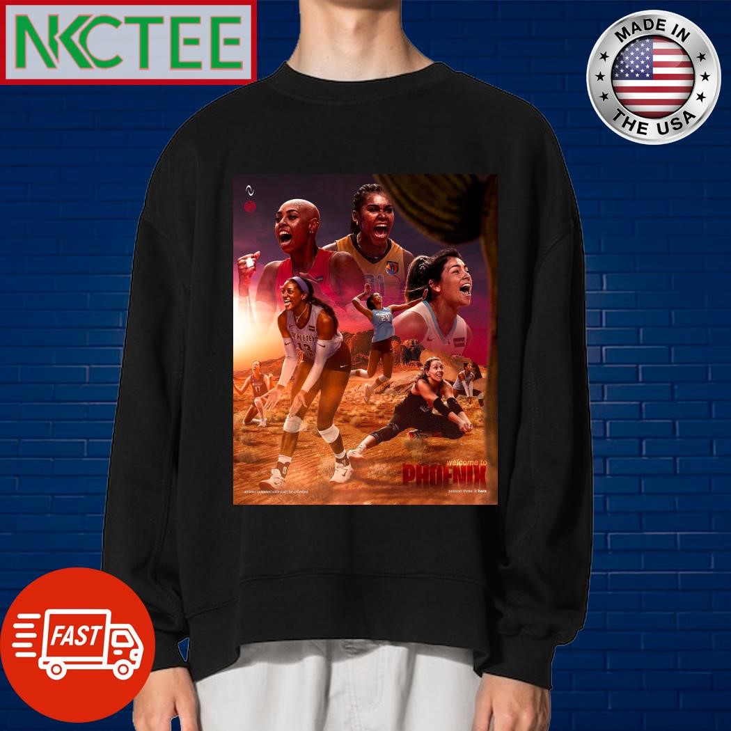 Athletes Unlimited Volleyball 2023 Phoenix Shirt Hoodie Sweatshirt
