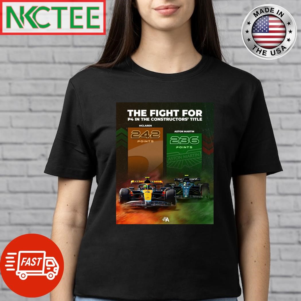 The fight for P4 in the constructors title McLaren 242 Aston Martin F1 ...