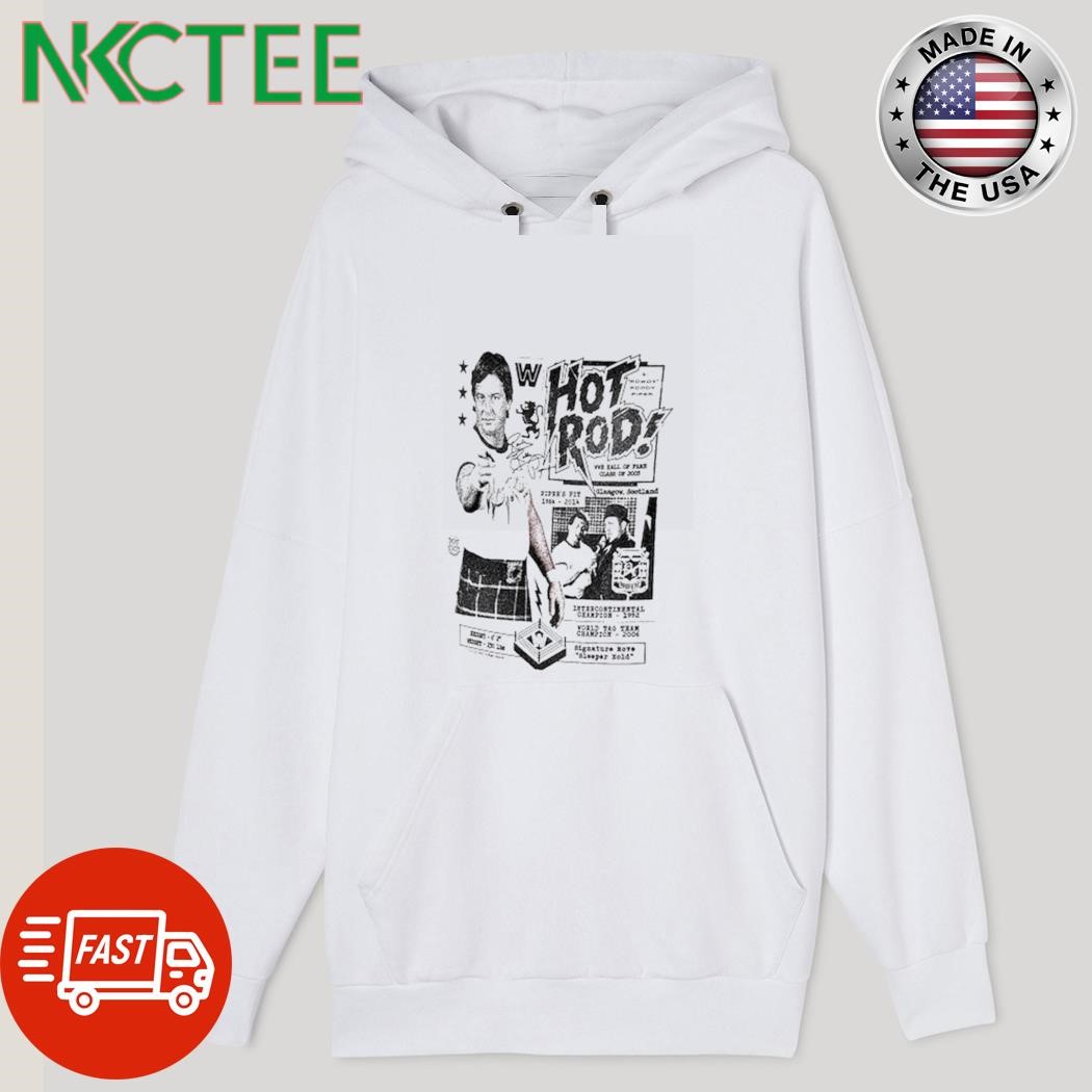Hot Rod Rowdy Roddy Piper Fanzine graphic signature shirt, hoodie ...