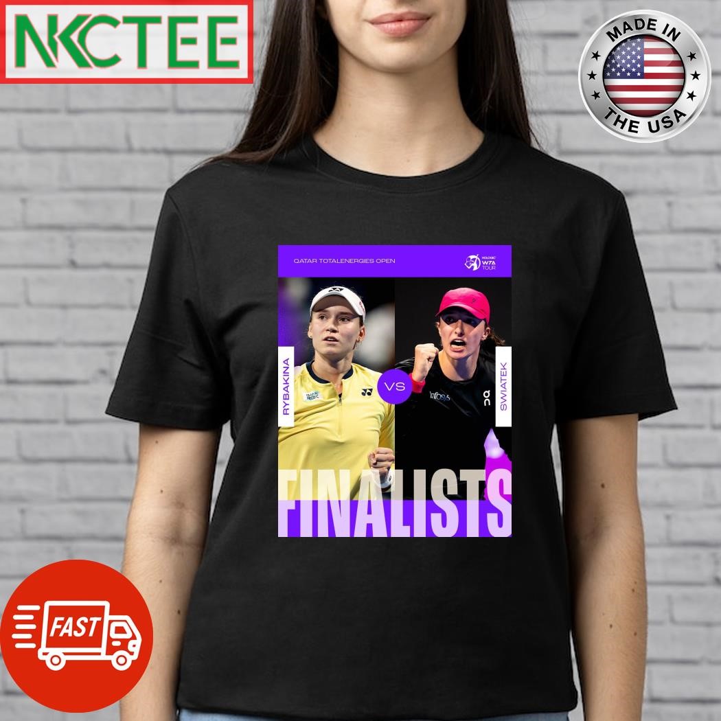 Qatar totalenergies Open WTA 2024 Rybakina vs Swiatek shirt, hoodie ...